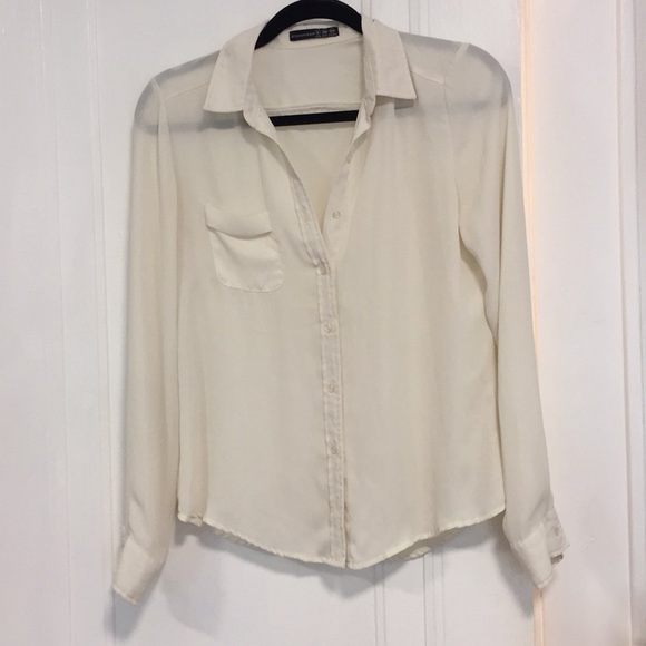 Atmosphere | Tops | Atmosphere White Button Up | Poshmark